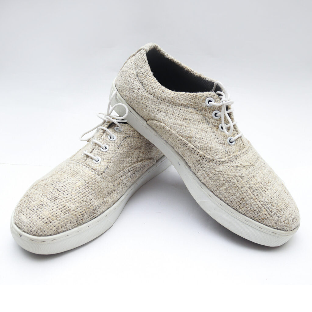 Home / HEMP FOOTWEAR / Natural Hemp Canvas Shoes